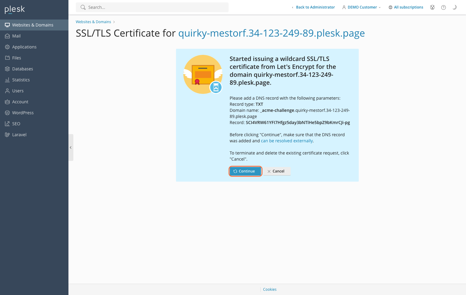 How to Add SSL to your domain – NAN KnowledgeBase